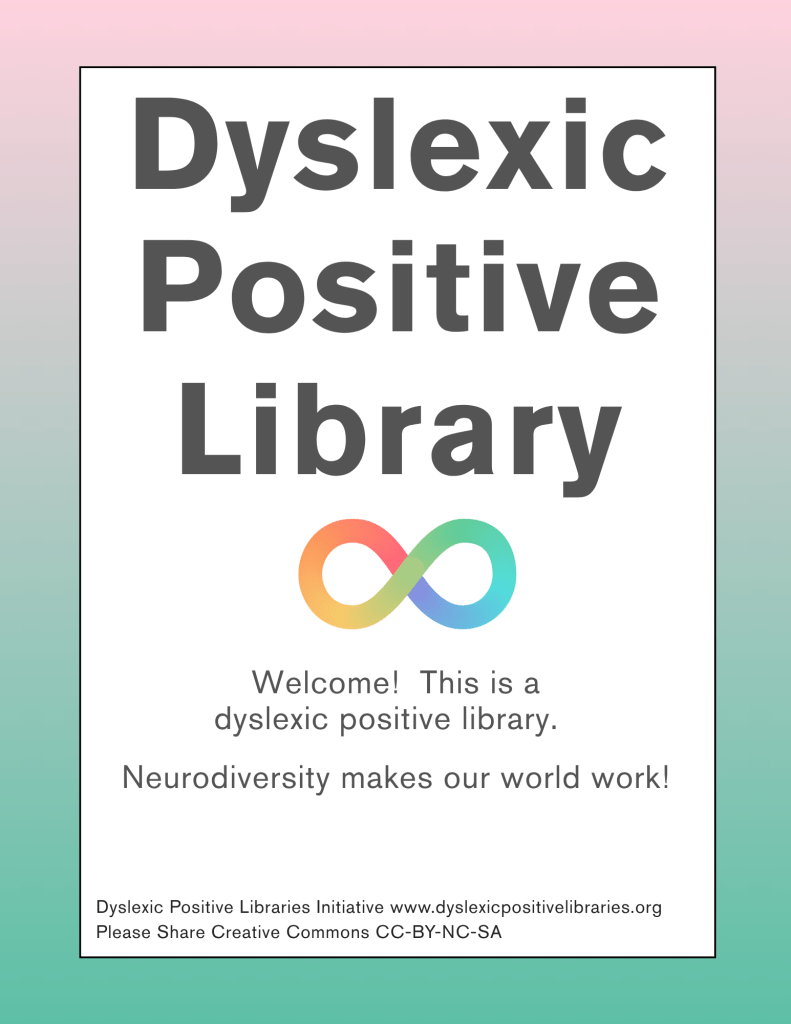All DPLI Materials – Dyslexic Positive Libraries Initiative